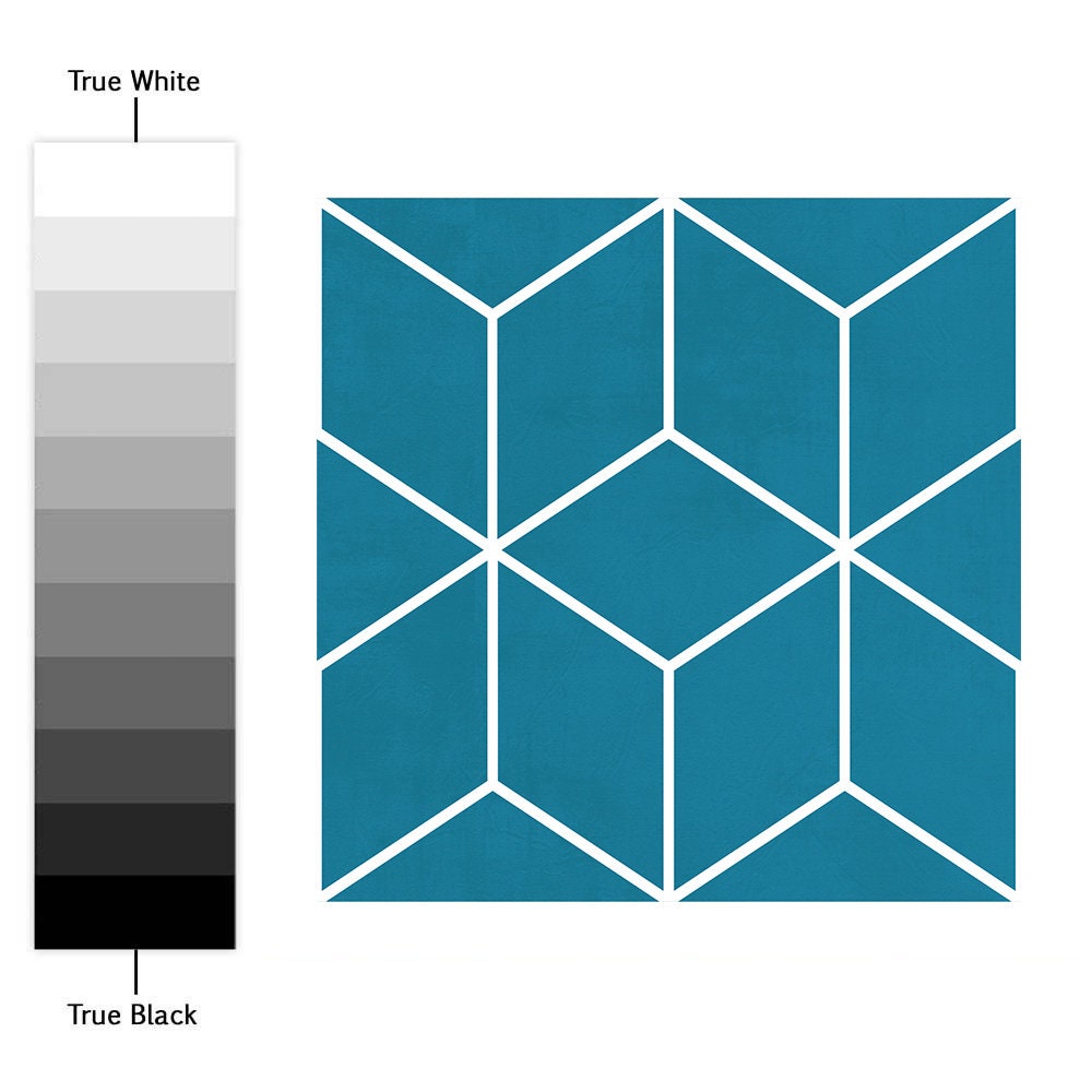 Blue Modern Tile Stickers Mosaic Suitable for Wall and - Etsy UK