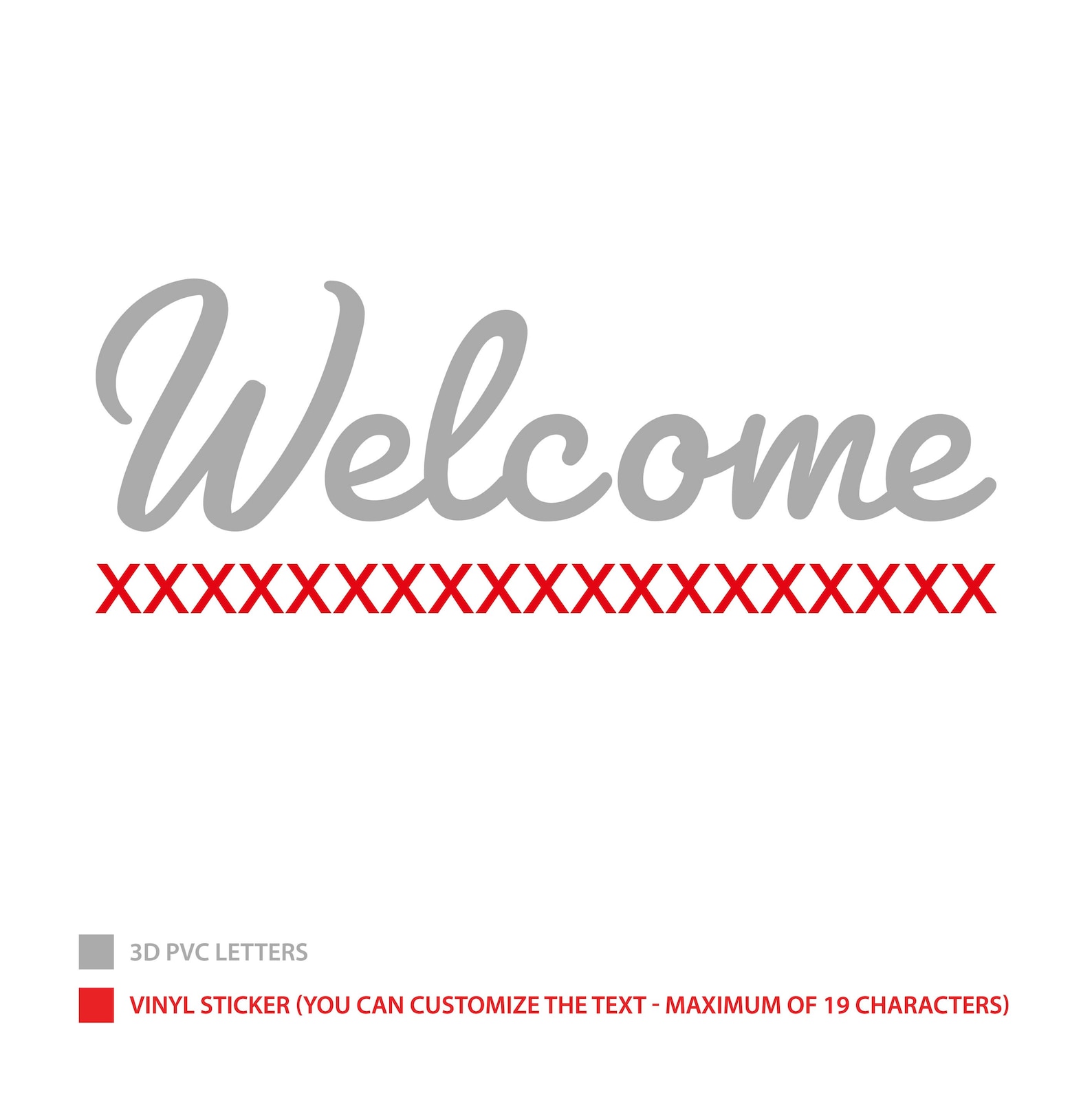 Welcome Custom Sign 3D Wall Decor Waiting Room Sign Wall - Etsy