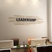 Leadership Sign, Office Decor, Leader Quote Office Vinyl Decor ...
