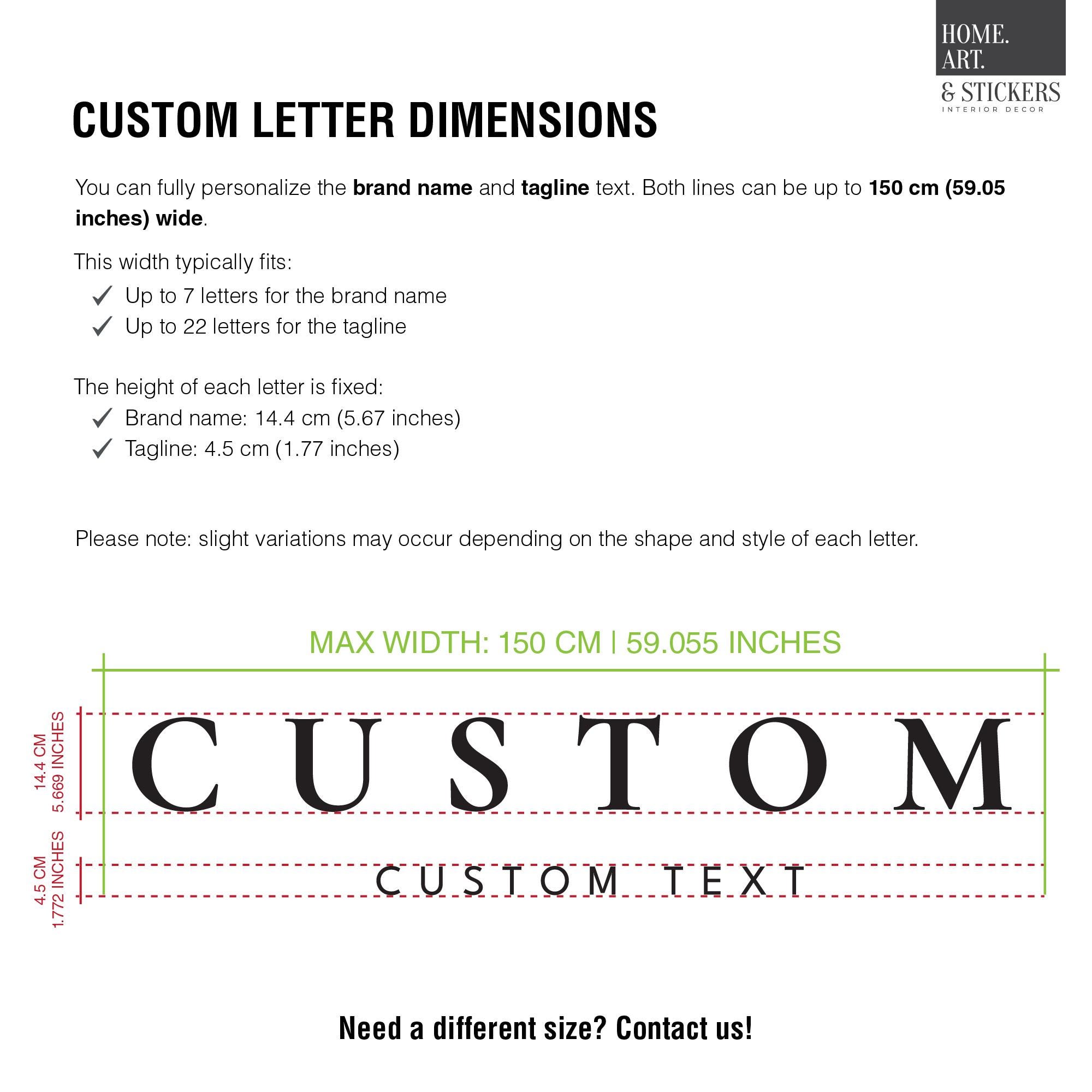 3D Logo Small Business Sign, Sign With Raised 3D Design, Lobby Signage ...