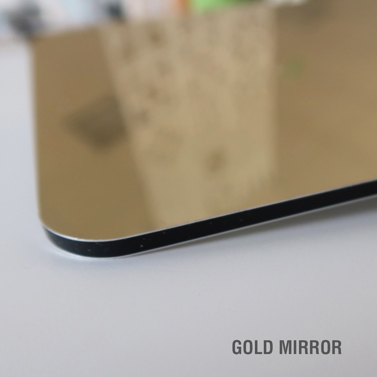 Splashback Gold Mirror, Backsplash Easy Fit, Kitchen Panels With ...