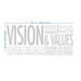 Vision & Values - 3D Letters - Office Wall Art - Wall Decal - Wall ...