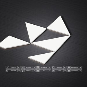 Geometric Forms Wall Decor, 3D Wall Art, Geometric Art, Wall Panels ...
