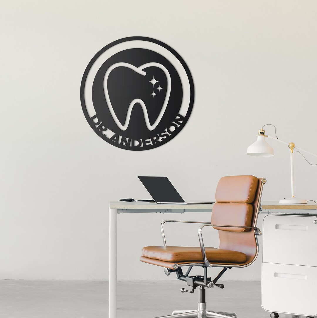 Custom Dentist Office Wall Decor, Dental Hygienist Gift Idea, 3D ...