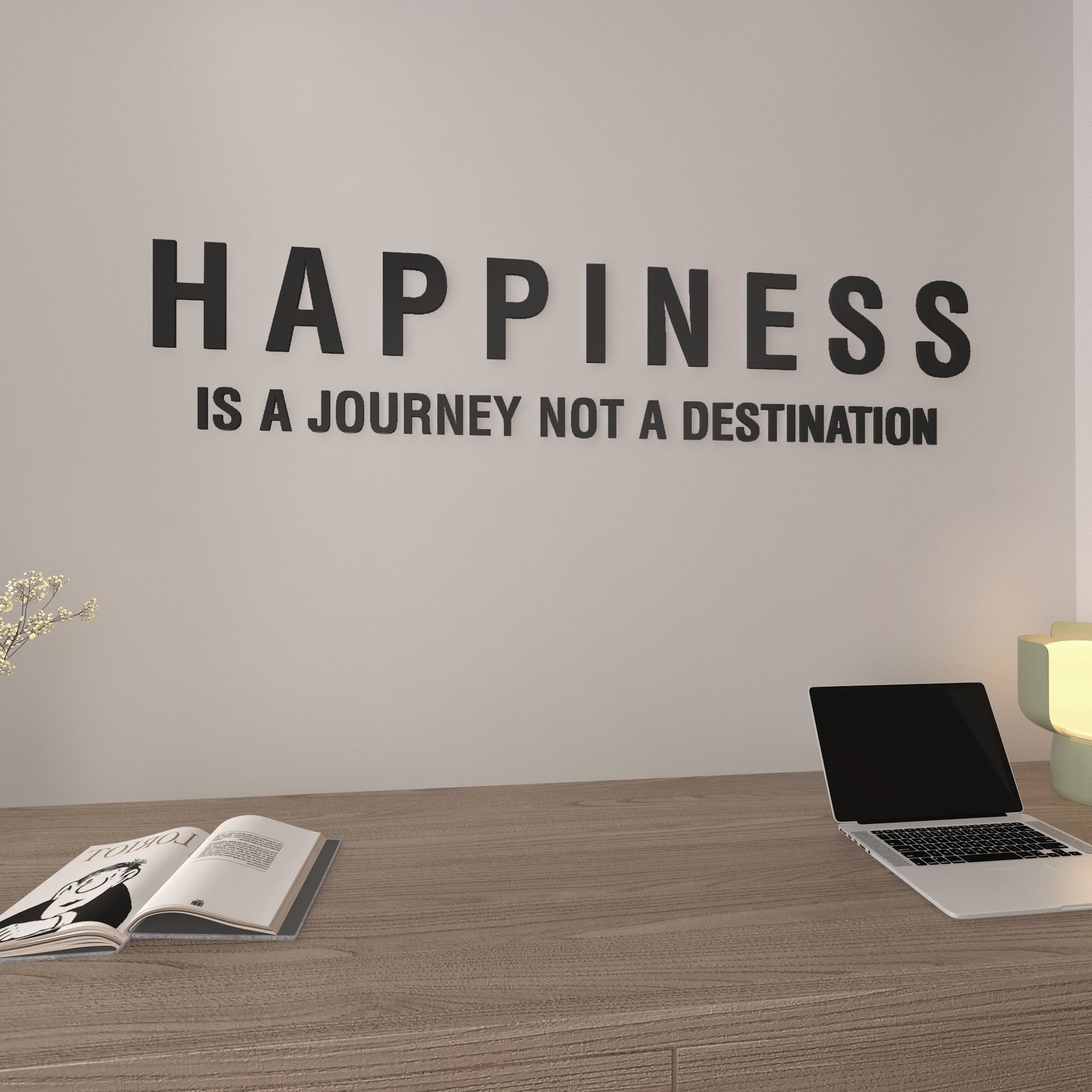 Happiness is a Journey Not a Destination, Positive Life Quote ...