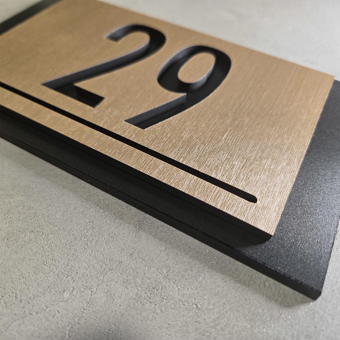 Custom Number Door Plaque, Office Door Number Plate, Condo Room Numbers ...