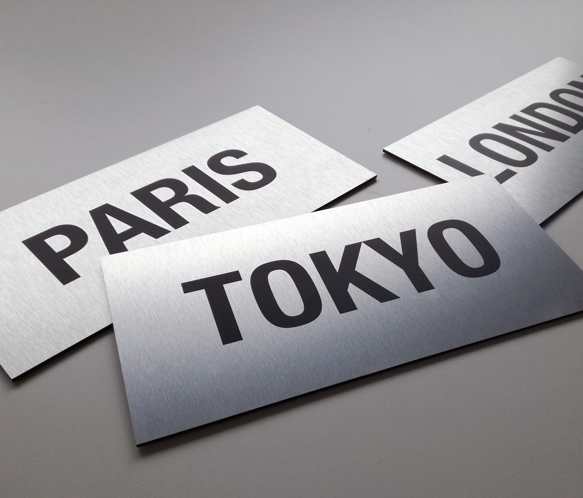 Custom Made City Plaques City Signs City Plates City - Etsy