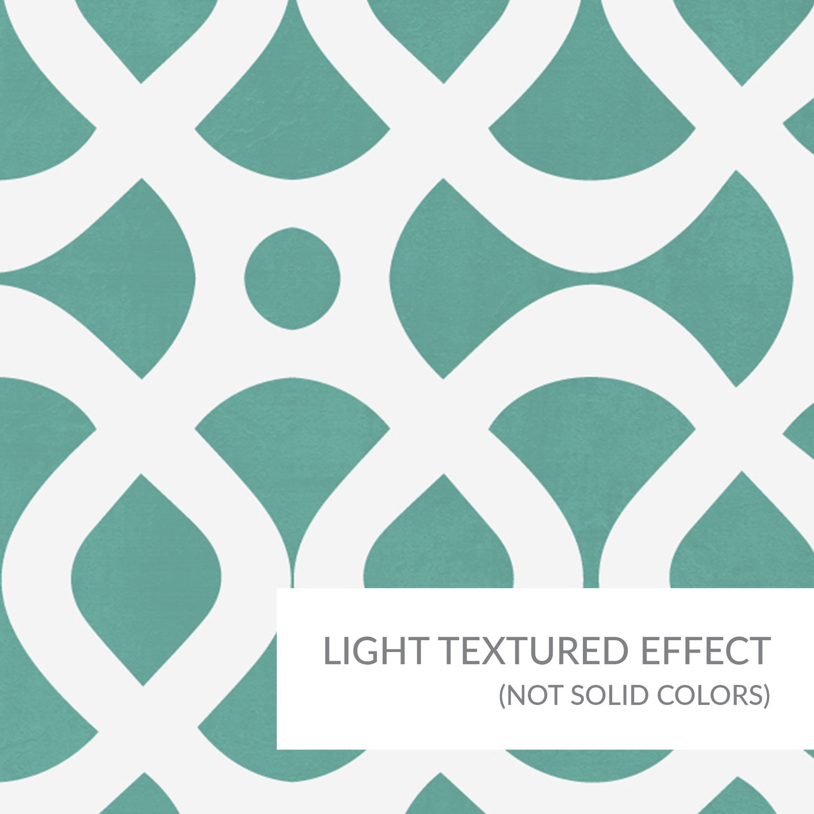 Green Sea Tile Stickers, Geometric Tile Decal, Mosaic Wall Decor, Vinyl ...