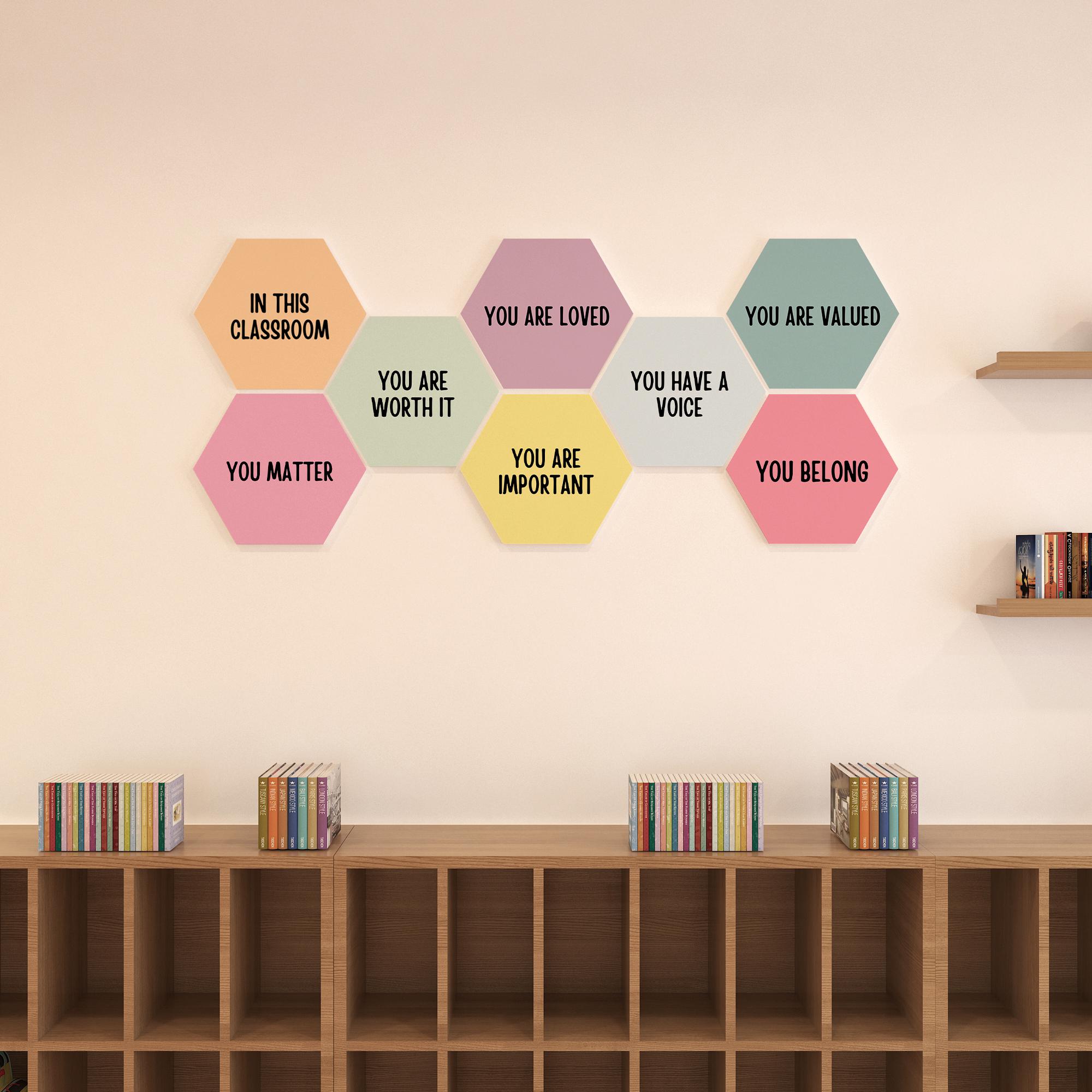 In This Classroom You Are 3D Wall Decor, Rainbow Classroom Decor ...