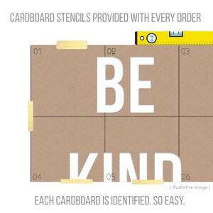 Be Kind Sign - Gallery Wall Sign - 3D Letters - Quote Art - Wall Decor ...