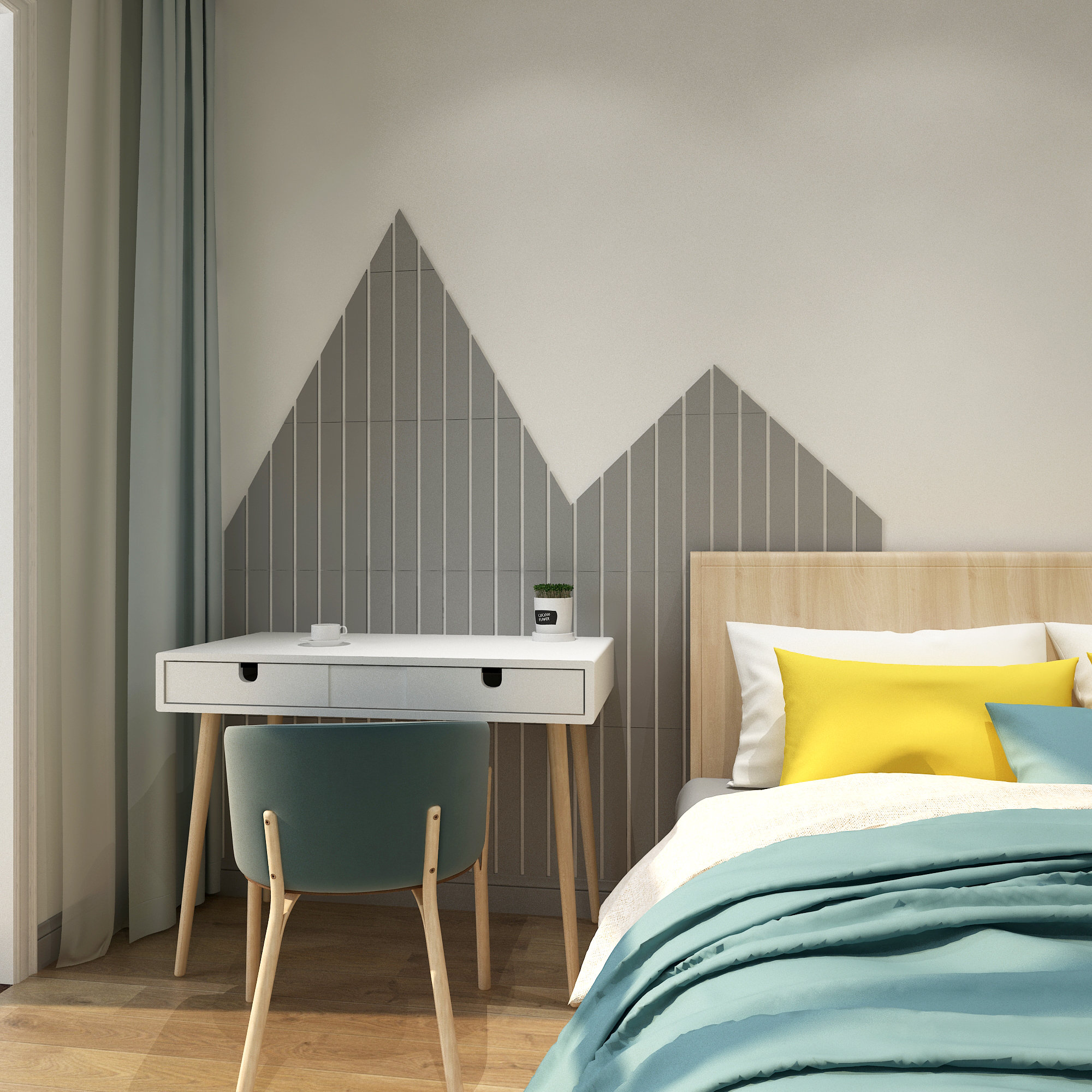 3D Stripe Wall Decor 3D Wall Panels Wainscot Border | Etsy