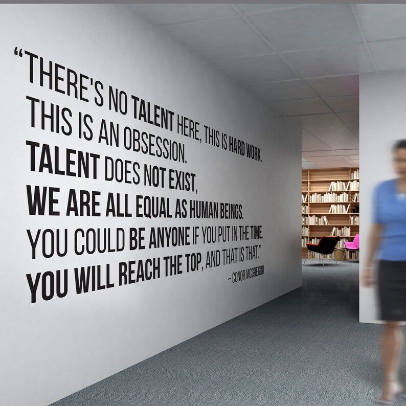 No Talent Here Typography Wall Art Office Decor Home Decor - Etsy UK