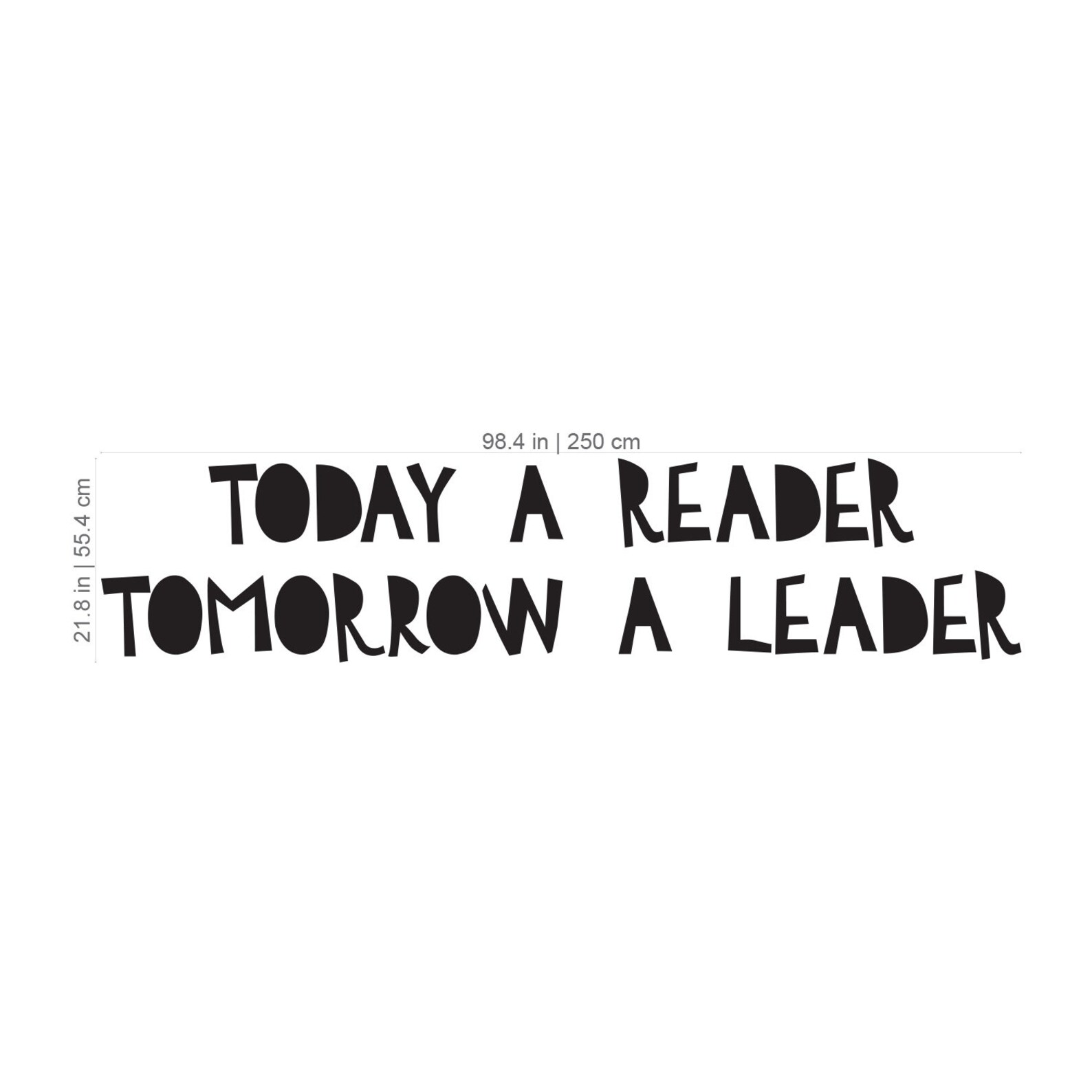 Today a Reader, Tomorrow a Leader , Classroom Decor , School Teacher ...