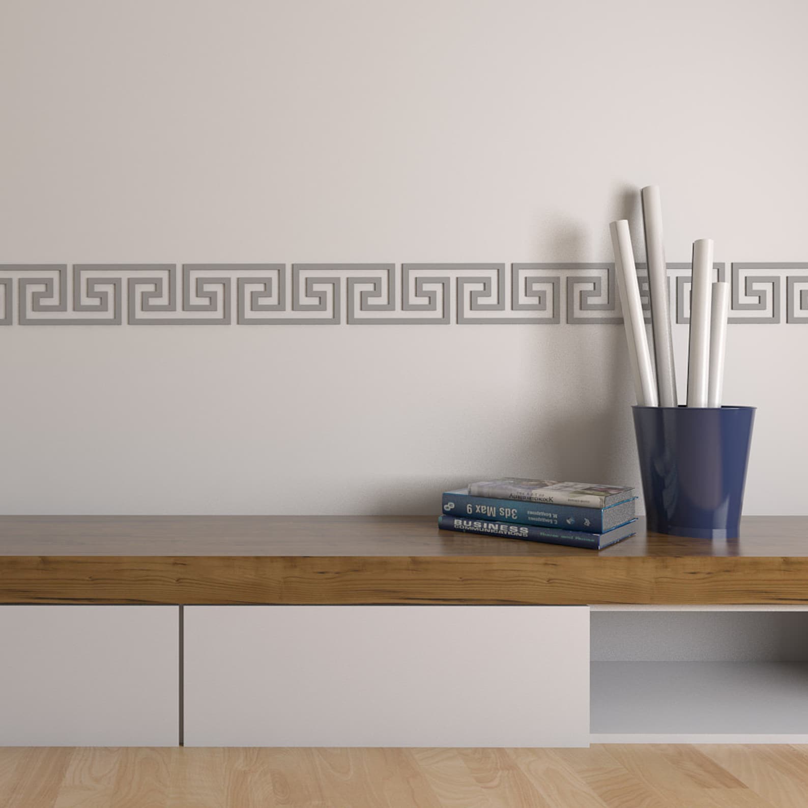 Greek Key Wall Border Wall Border Dorm Decor Greek | Etsy