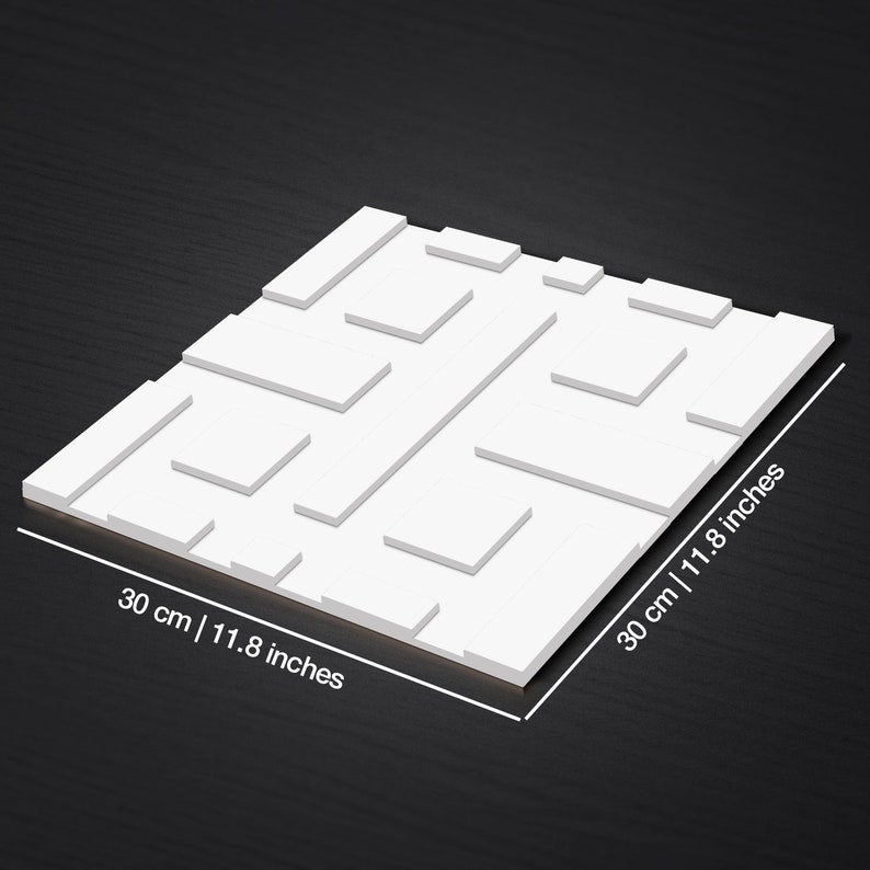 Squares 3D Wall Panels Moroccan Wall Art Large Wall Art - Etsy