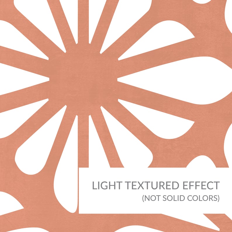 Vienna Pattern Tile Stickers Orange Tiles Stickers for Floor - Etsy