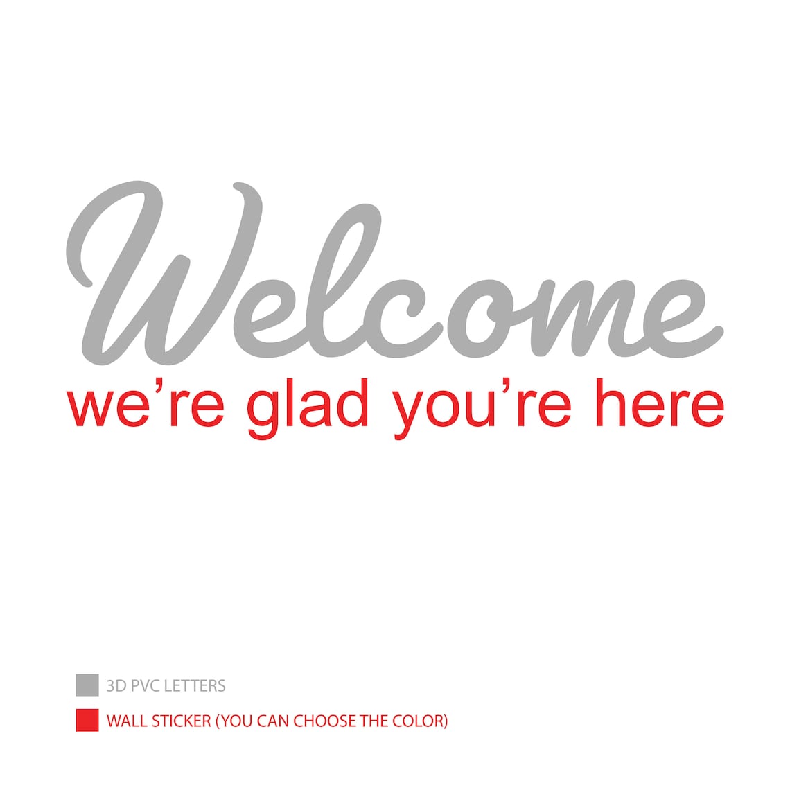 Welcome We Are Glad You Are Here Church Worship Sign Entry - Etsy