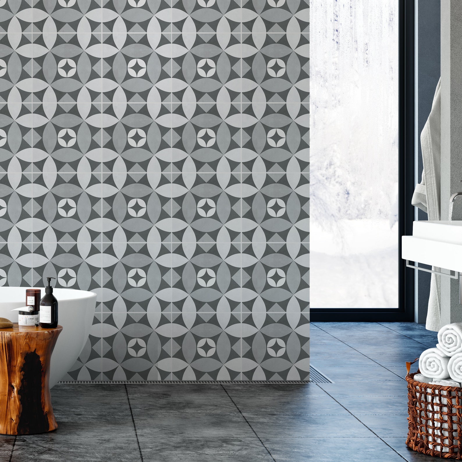 Berlin Tile Stickers Suitable for Wall and Floor Waterproof | Etsy