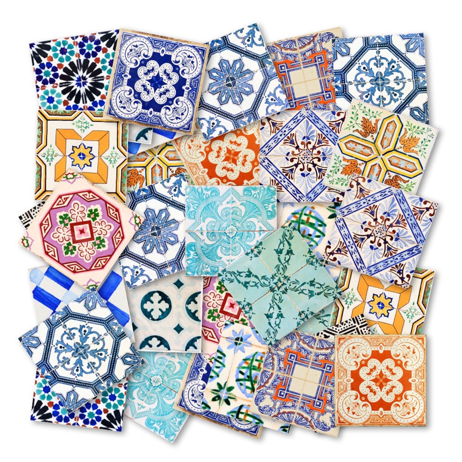 Sample Tiles Stickers Pack of 4 SKU:SMPL - Etsy