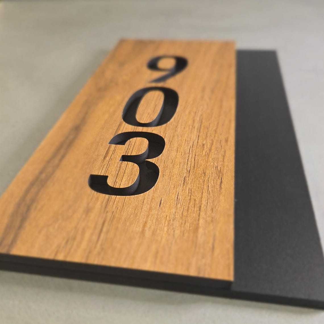 Unit Door Numbers, Interior Modern Number Plague, Room Number Sign ...