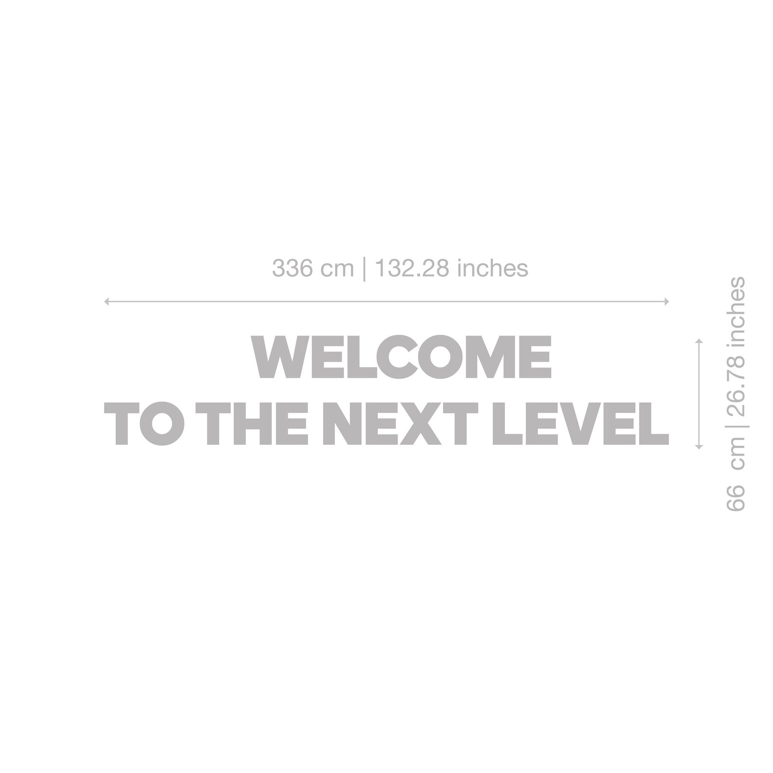 Welcome Sign - Welcome to the Next Level - Dimensional Letters Sign - SKU:WTNL - Etsy Canada