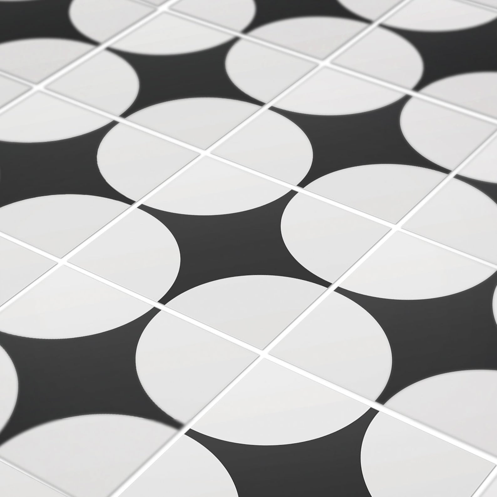 Circles Pattern Geometric Tile Stickers Suitable for Wall - Etsy