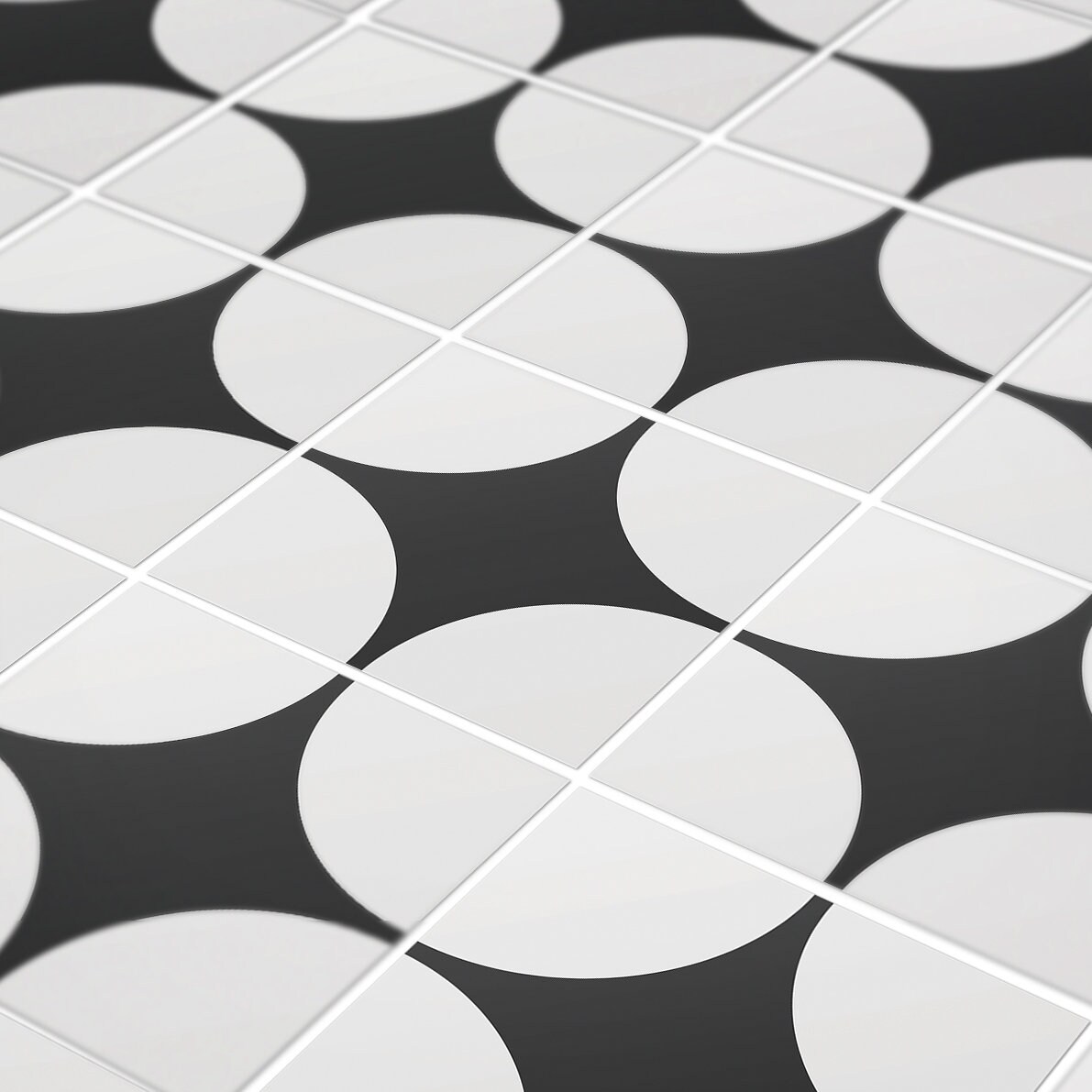 Circles Pattern Geometric Tile Stickers Suitable for Wall - Etsy UK