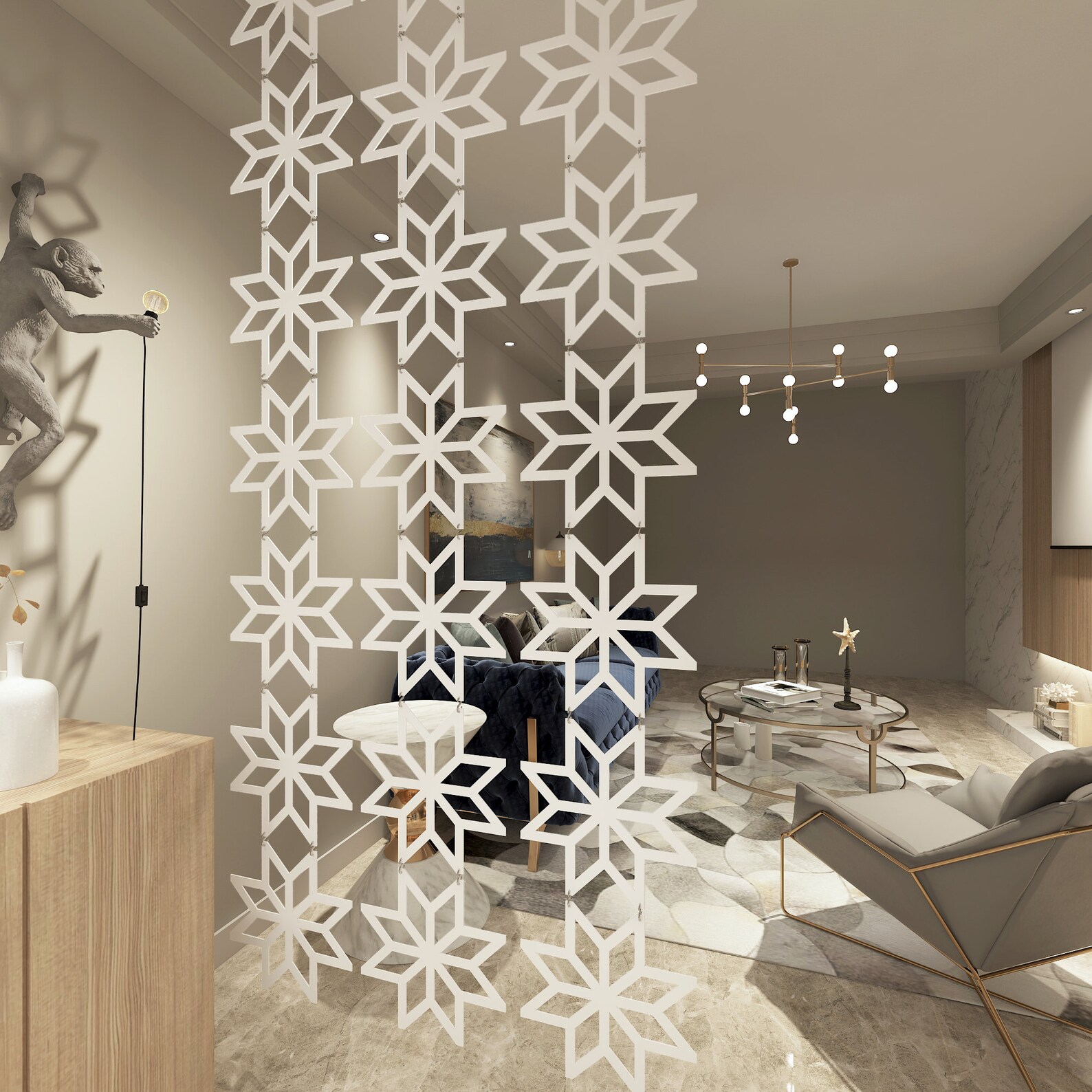 3D Partition, Indoor Privacy Panel, Dividing Rooms, Offices, Modular ...