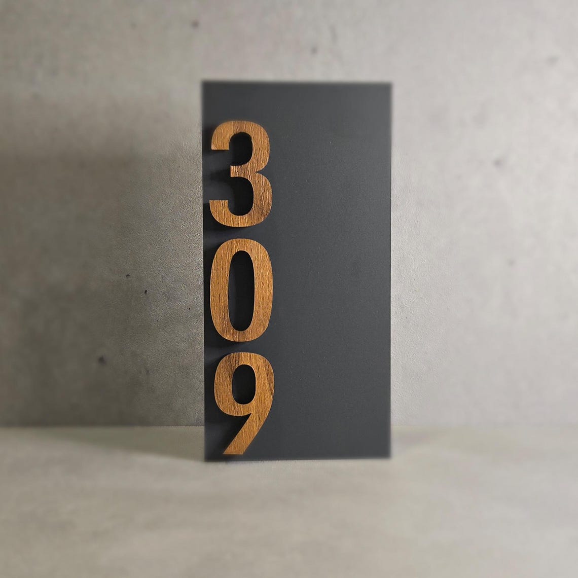 Unit Door Numbers, Interior Modern Number Plaque, Room Number Sign ...