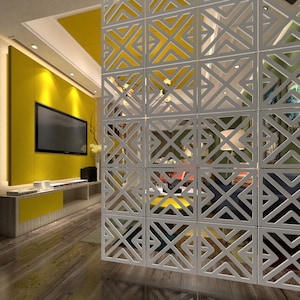 Hanging Room Divider, Partitions Panel Screen for Decorating Bedroom ...