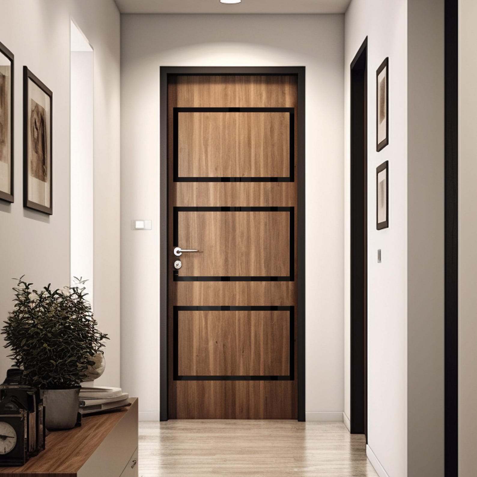 Acrylic Door Frame Mirrors, Decorative Panels for Doors, Easy ...