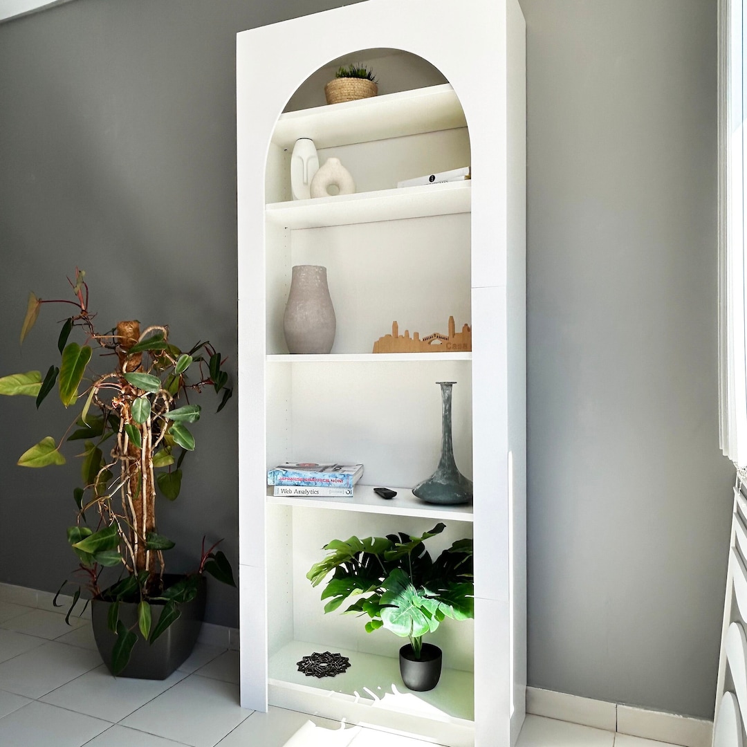 Billy Shelf Decor, 1 Arch, Furniture Applique Hack, Furniture Overlay ...