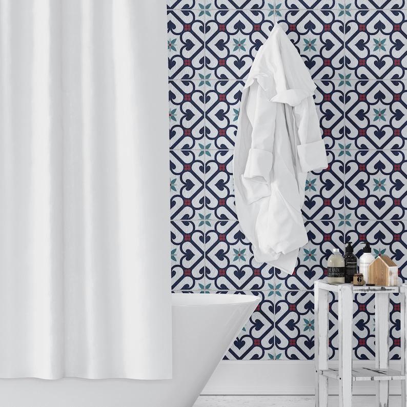 Beirut Tile Stickers, Stair Vinyl Decal, Removable Kitchen Backsplash ...