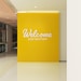 Welcome Custom Sign, 3D Wall Decor, Waiting Room Sign Wall, Receptions ...
