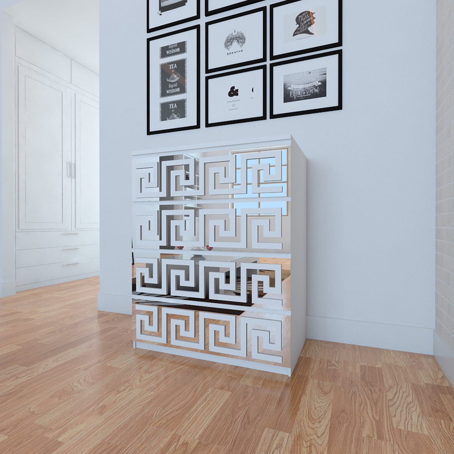 Greek Pattern, Key, Trellis, Lattice, Fretwork, Furniture Appliques ...