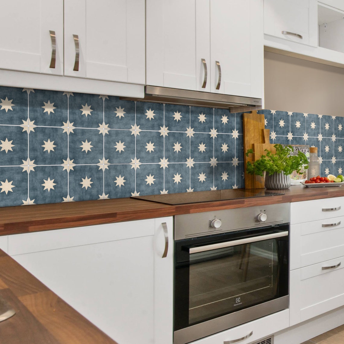 Stars Backsplash Decals - Vinyl Self Adhesive - Crédence Adhésive ...
