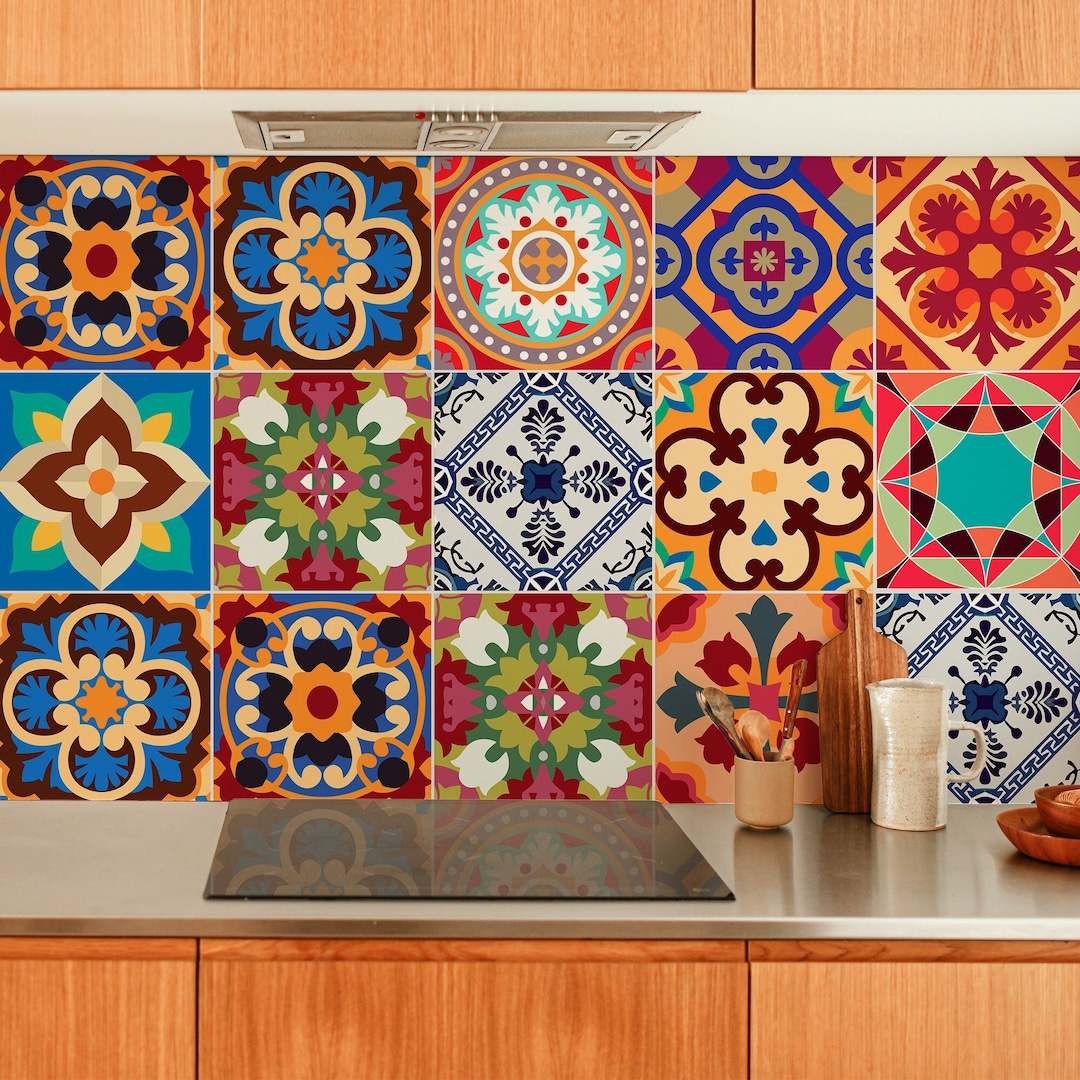Talavera - Tile Decals - Tile Stickers - Talavera Traditional Tiles ...