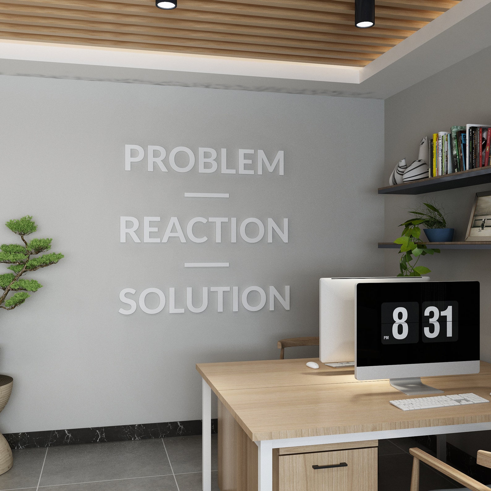 Problem - Reaction - Solution, Motivation Business, Passion to Innovate ...