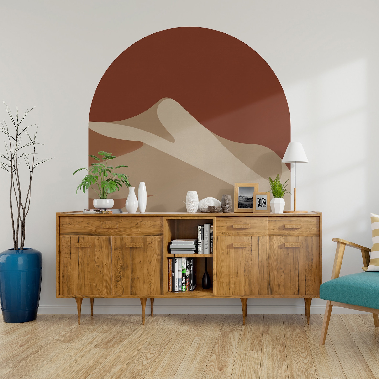 Desert Arch Sticker Arch Headboard Wall Decal Bedroom - Etsy