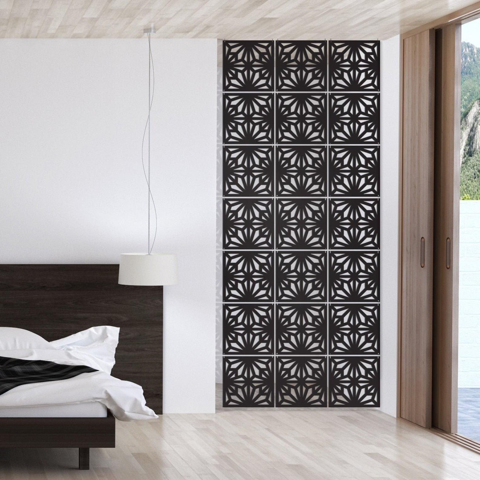 Room Divider, Room Divider Screen, Privacy Screen , Interior Partition ...
