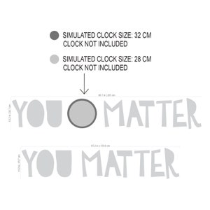 Classroom Decor, You Matter 3D Quote, Classroom Decor Quote, Playroom ...