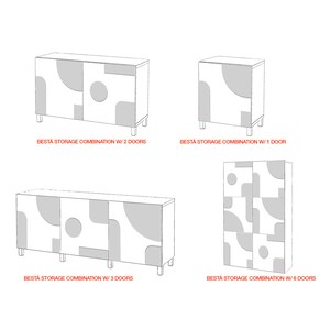 Utrecht Pattern, BESTA Kits, Boho Decorative Panels, Furniture Decor ...