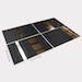 Dark Grey and Gold Mirror Decorative Panels, 3D Wall Panels, - Pack of ...