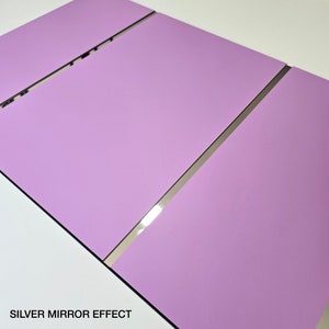 Lilac and Mirror Decorative Panels, 3D Wall Panels, Pack of 8 or 16 ...