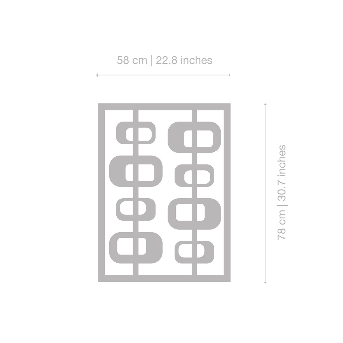 Atomic Art Decor Vintage Inspired Panels Retro Style - Etsy