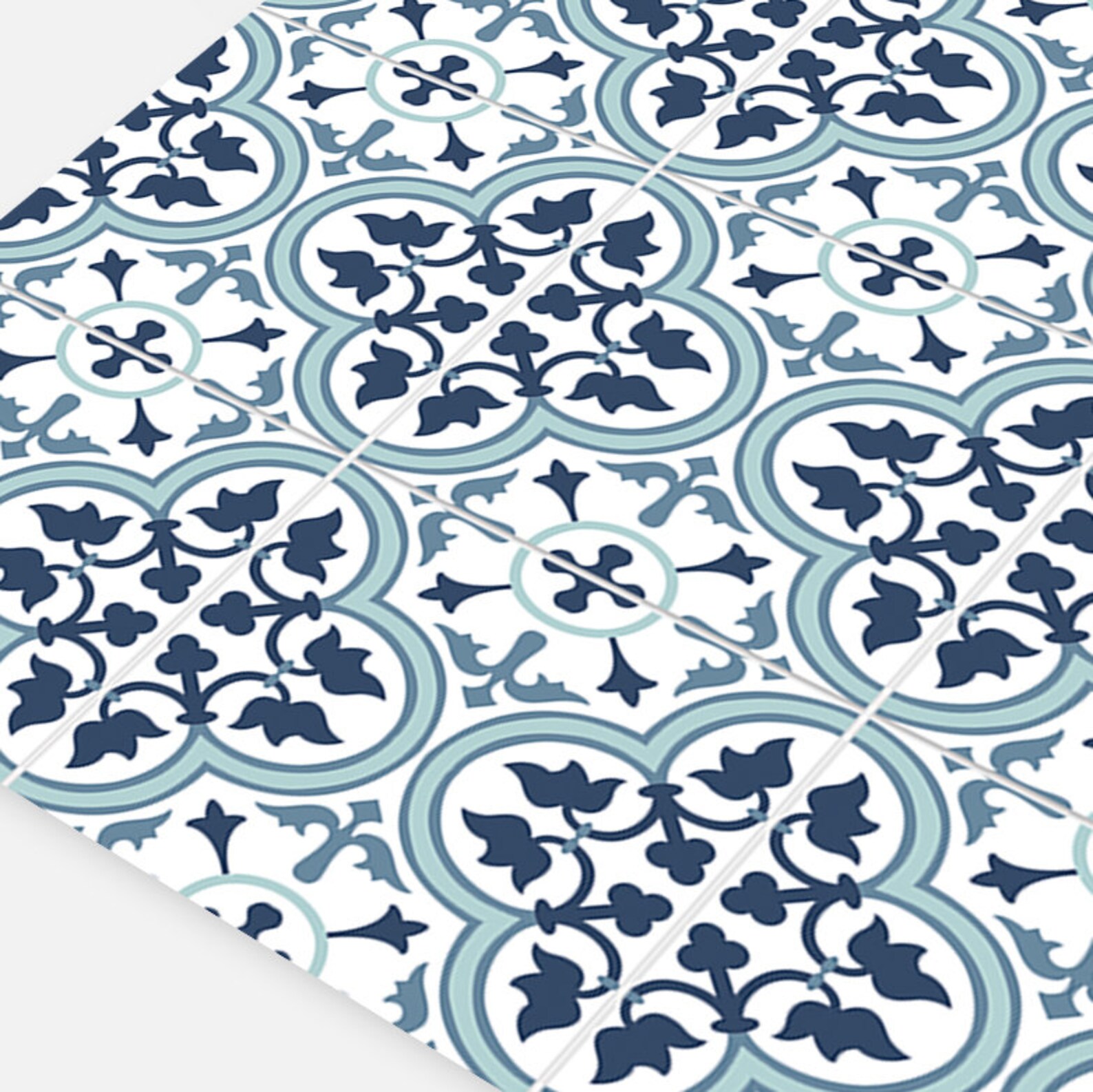 Kitchen Backsplash Wallpaper - Lagos Pattern - SKU:RT02 - Etsy
