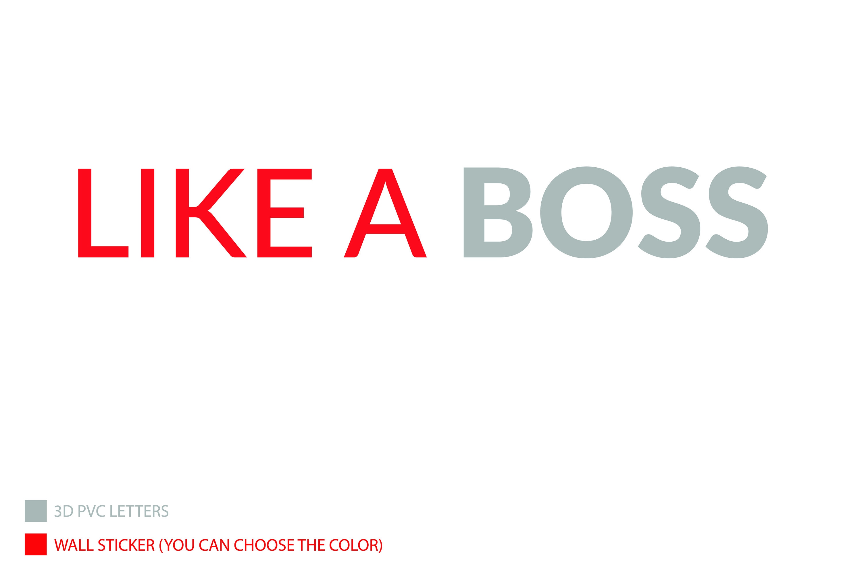 Like a Boss Sign Boss Lady Sign Girl Boss Sign Home | Etsy