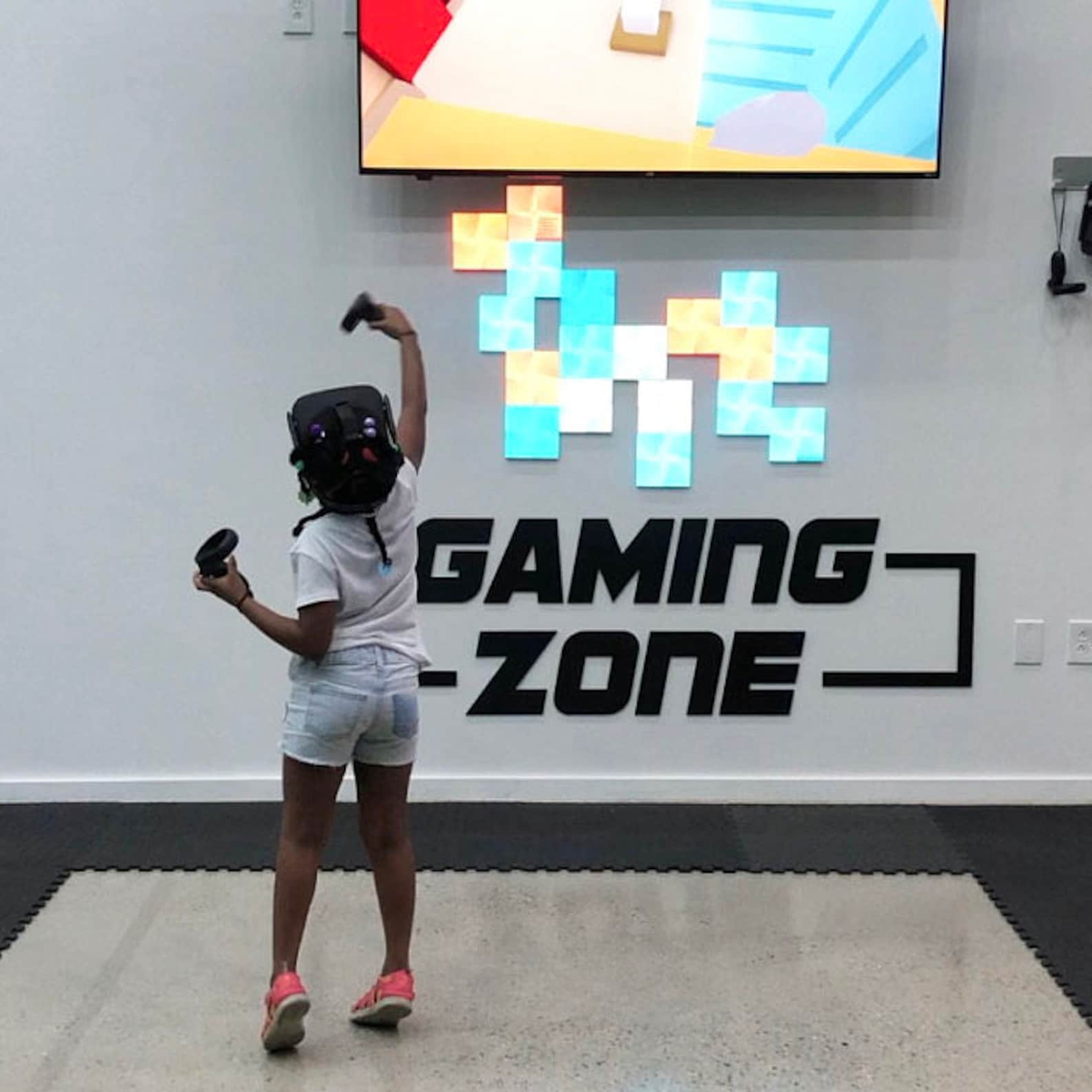 Gaming Zone 3D Wall Decor Video Games Sign Gameroom Sign - Etsy