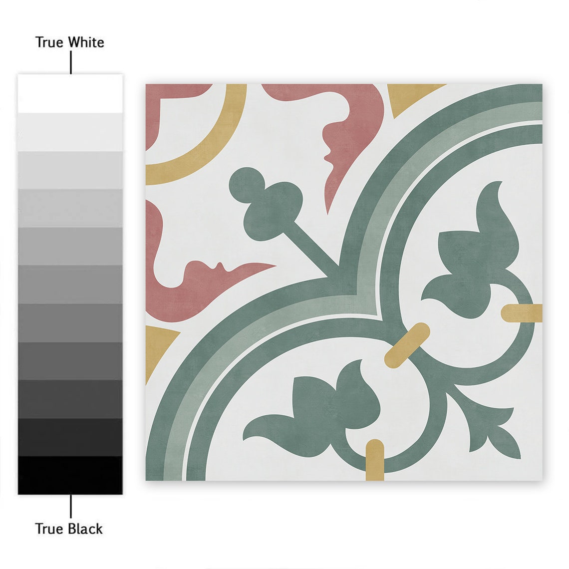 Florent Tile Sticker Cement Tile Sticker for DIY Tiles Home - Etsy