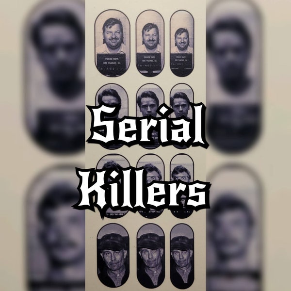 Serial Killer Decals - Etsy